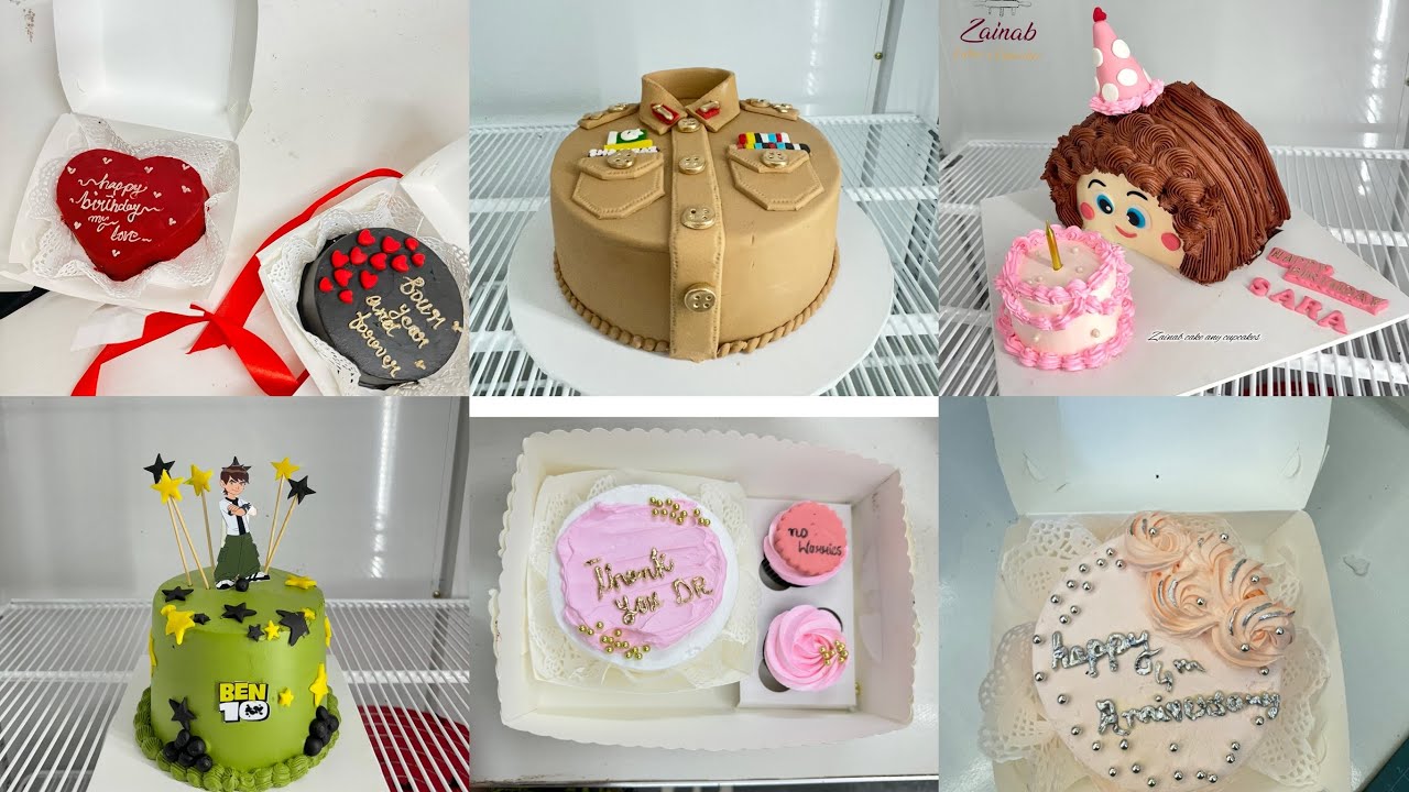 A day in a home baker life / zainab cake and cupcakes - YouTube
