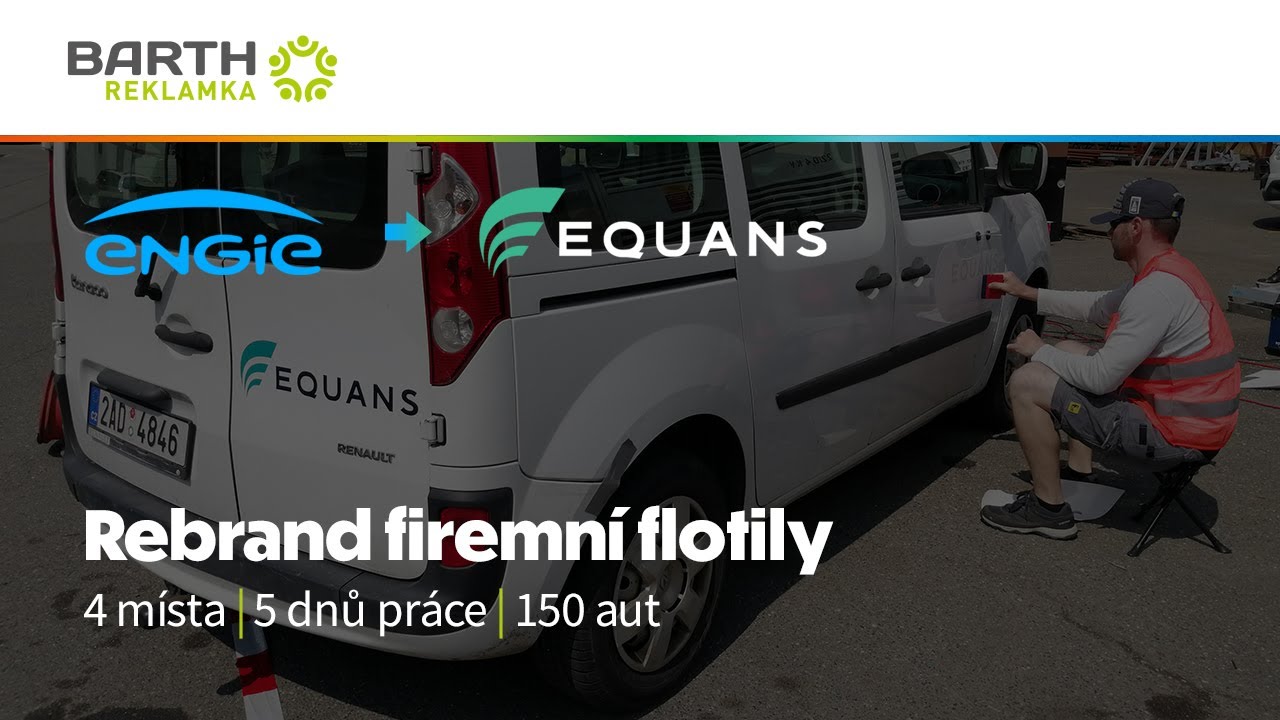 Engie - Equans rebrand firemní flotily 150 vozů - YouTube