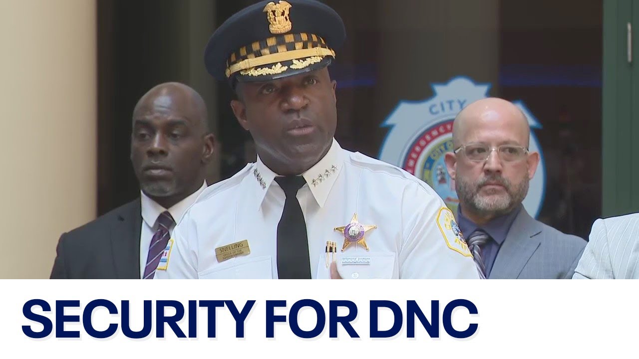 Secret Service, police provide final Chicago DNC security update - YouTube