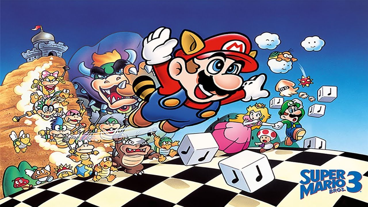 Super Mario Bros. 3 Fue publicado y lanzado en Japón en 1988 - YouTube