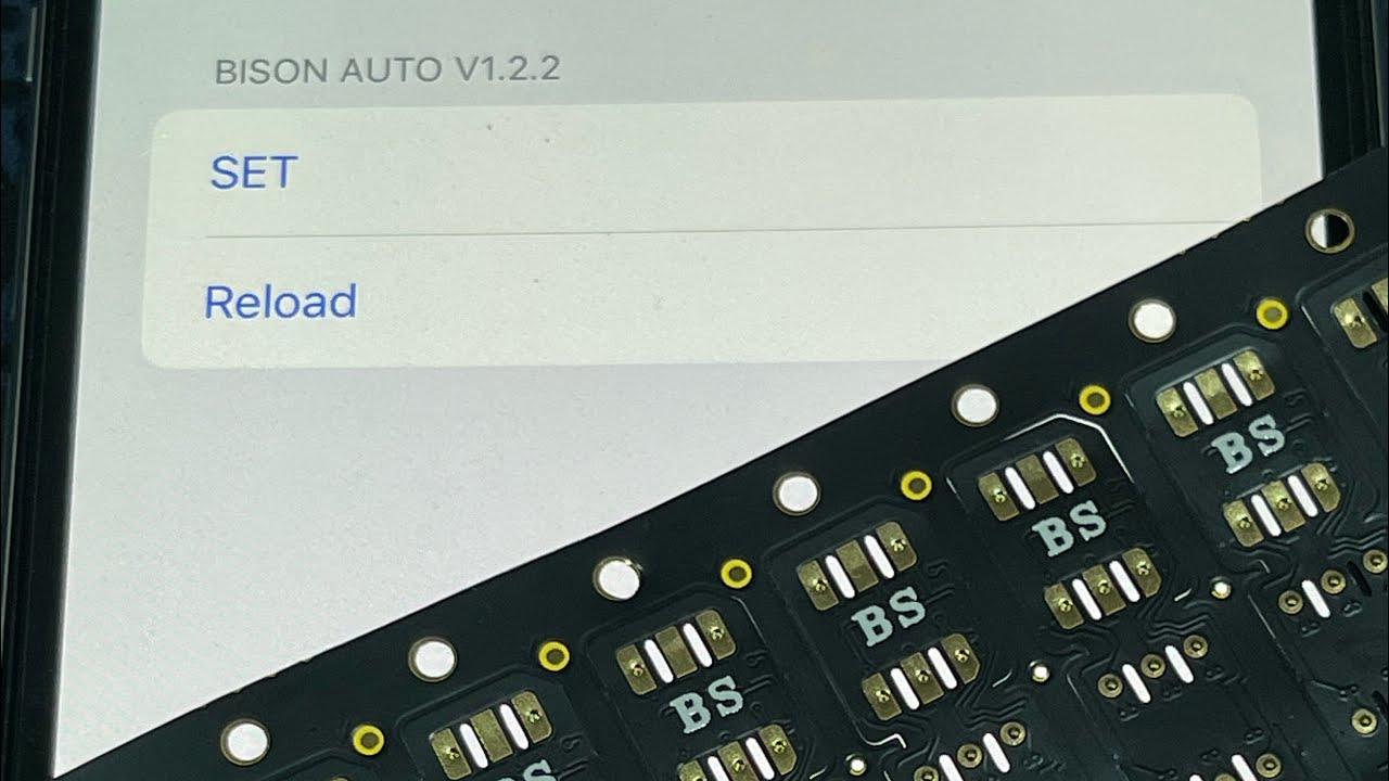 Sim ghép bison auto v1.2.2 tự động lên sóng khi ghép máy Xsmax lock ...