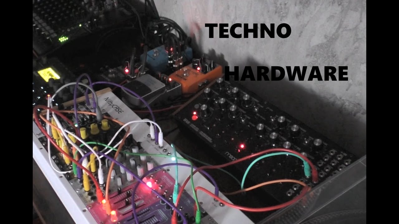 Few Moments Of Hardware Techno #1 - YouTube