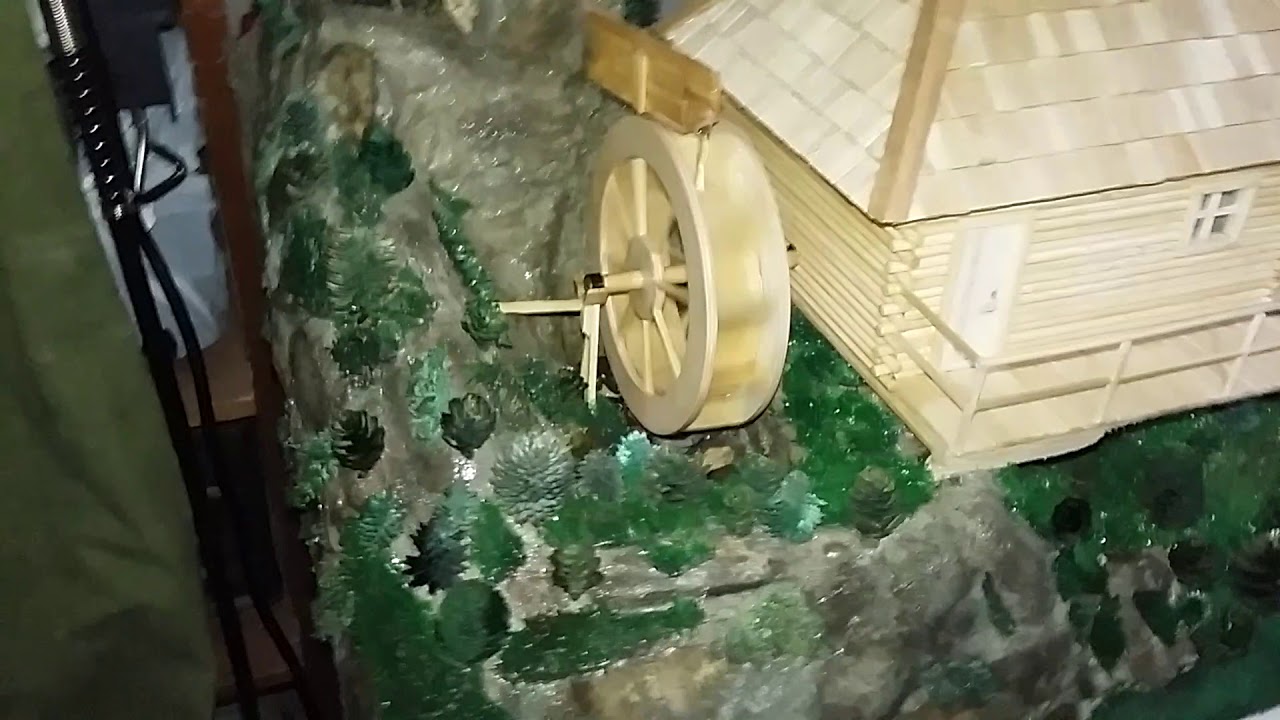Maketa vodenice/ Water mill model - YouTube