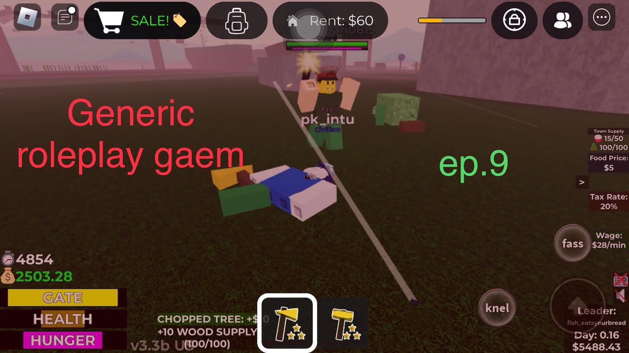 ยามที่ดีย์ | Generic roleplay gaem ep.9 | Roblox - YouTube