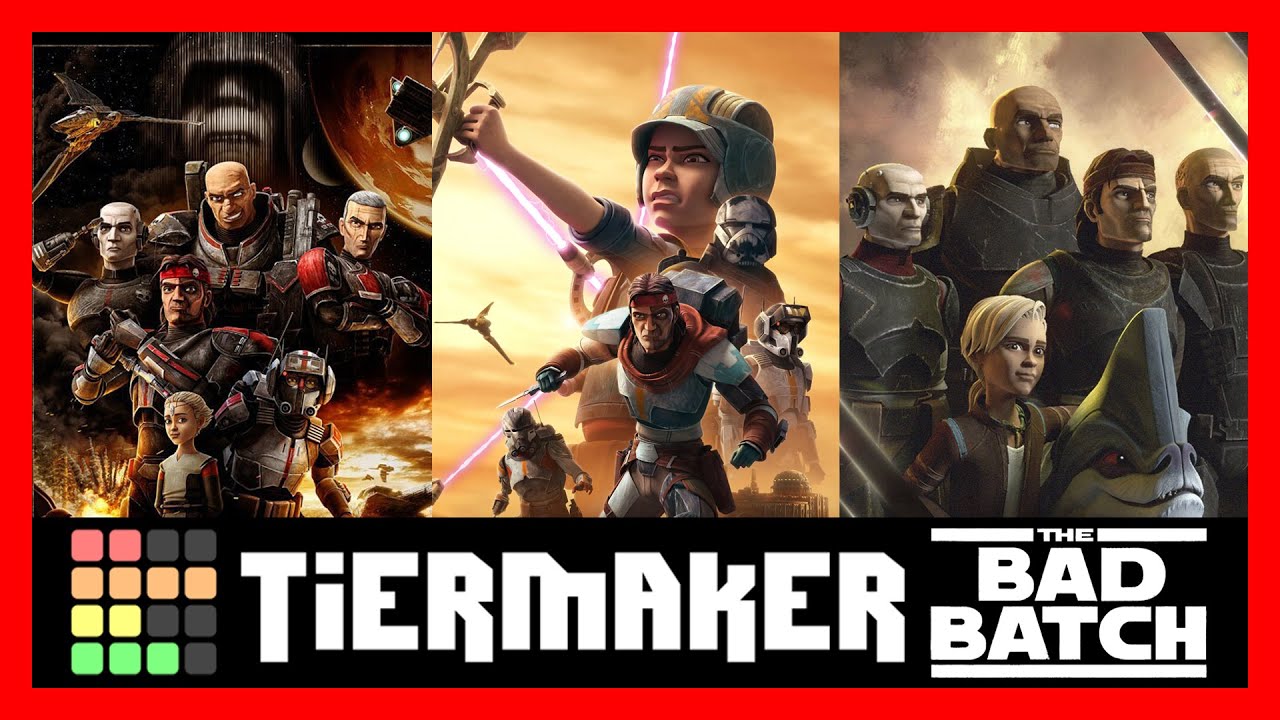 Tier List de The Bad Batch - YouTube