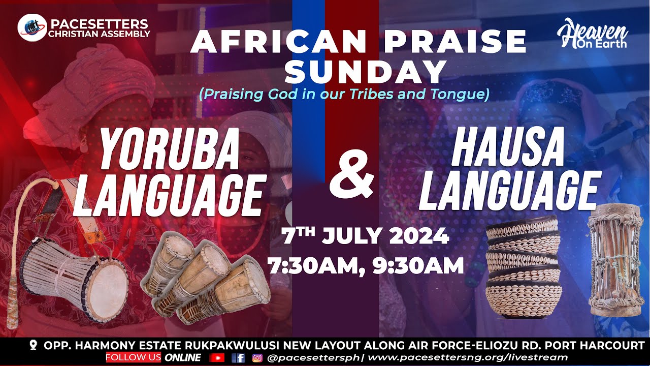 AFRICAN PRAISE SUNDAY | 1ST SERVICE CONT1 | JULY 7TH 2024 - YouTube