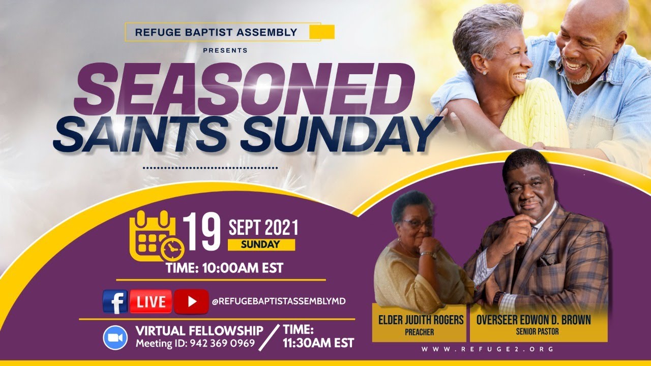 Seasoned Saints Celebration Sunday - YouTube