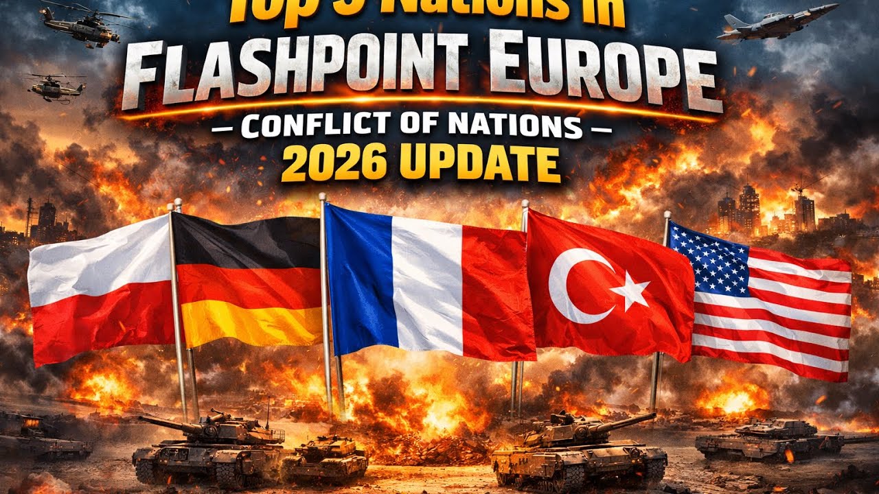 Europe's Strongest Powers in Conflict of Nations (Flashpoint) - YouTube