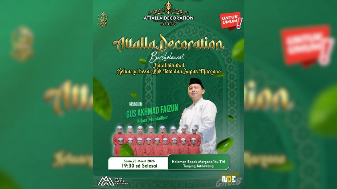 🔴LIVE | ATTALLA DECORATIONS BERSHOLAWAT BERSAMA GUS FAIZUN DIIRINGI ...