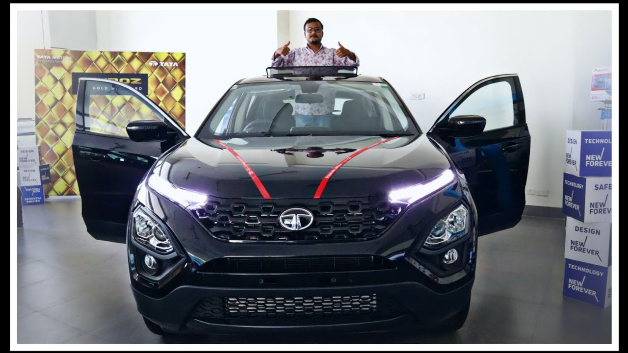 Tata harrier dark edition |Walk-around| Features| Specifications|Much ...