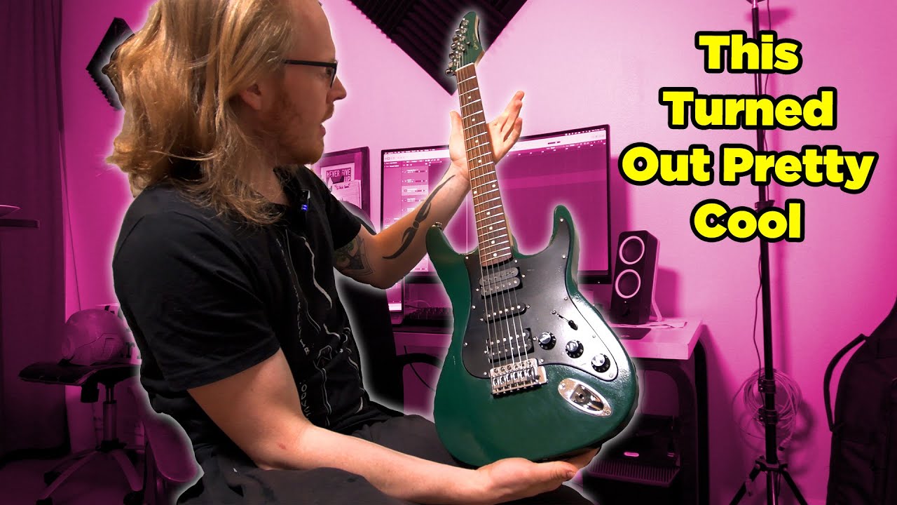 First Custom-Job Rebuild, Part 4: This guitar turned out far better ...