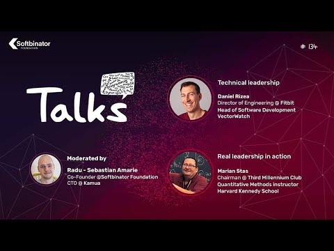 Talks #134 Let's Talk About Leadership with Daniel Rizea and Marian ...