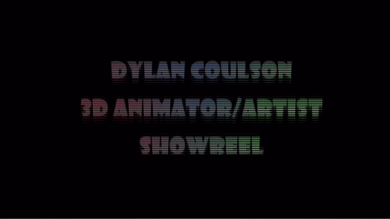 3D Artist Animation Showreel (Dylan Coulson) - YouTube