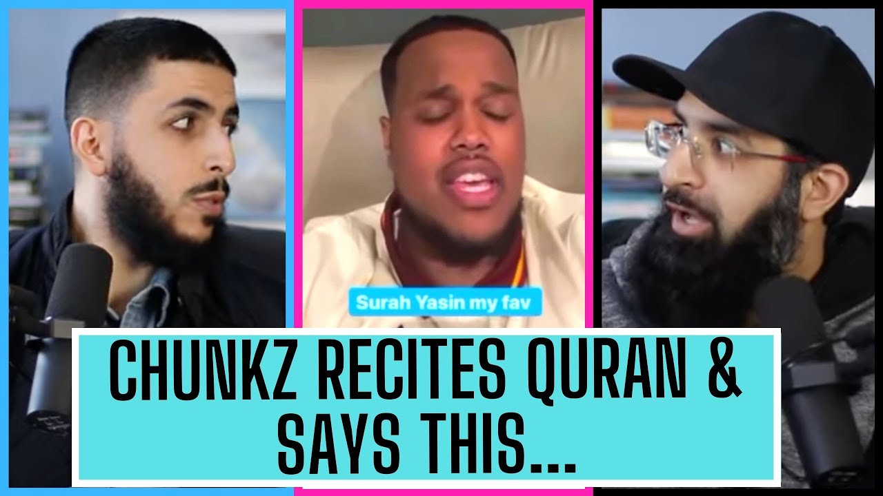 CHUNKZ RECITES QURAN & THEN... - REACTION - YouTube