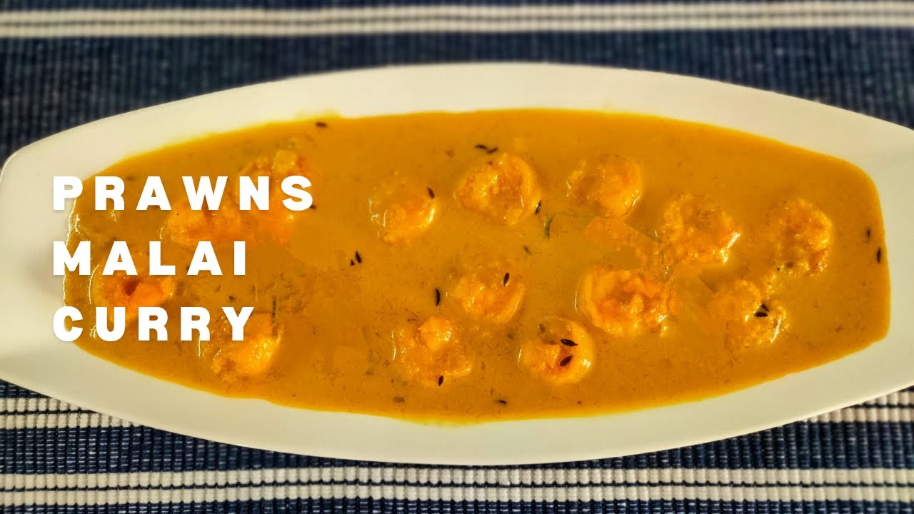 Prawns Malai Curry | Chingri Malaikari Recipe—Bengali Prawn Malai Curry ...