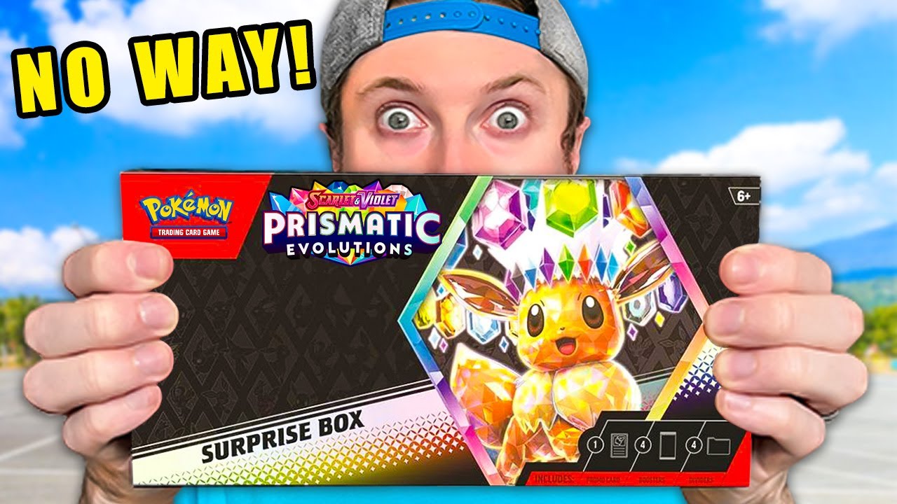Prismatic Evolutions Surprise Box = UNIQUE UMBREON PULL! - YouTube