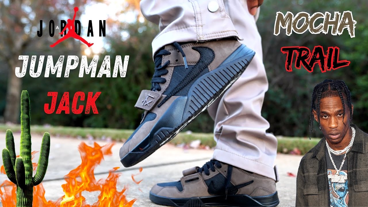 THE MOST LIMITED PAIR OF THE MONTH! TRAVIS SCOTT JUMPMAN JACK MOCHA TRAIL DETAILED REVIEW & ON ...