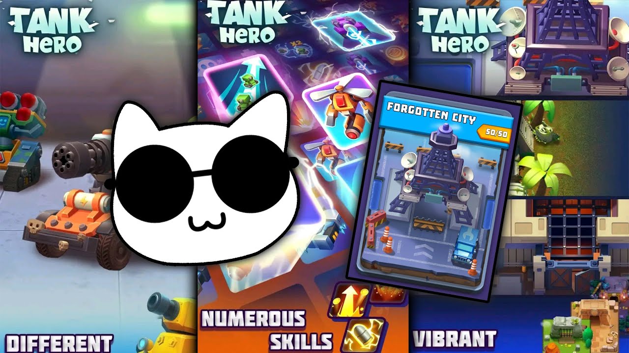 「Tank Hero」Gameplay Walkthrough - Forgotten City - YouTube