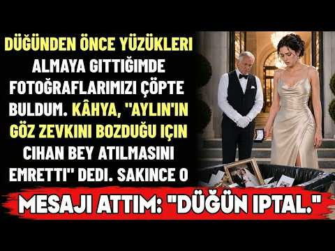 💍😱Düğün arifesinde yüzüğü aldım, fotoğrafımız çöpe atılmıştı  ＂Düğün iptal!＂ yazdım  ✅