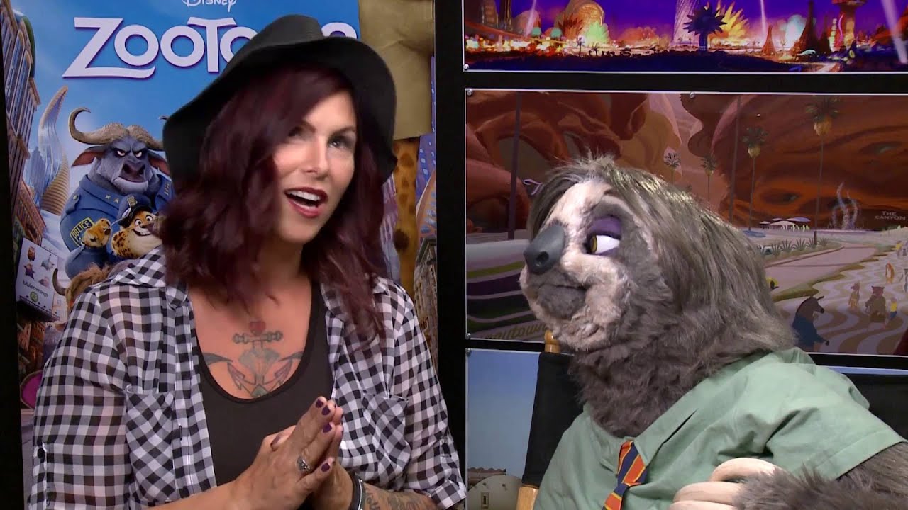 Christa Thompson with Zootopia's Flash - YouTube