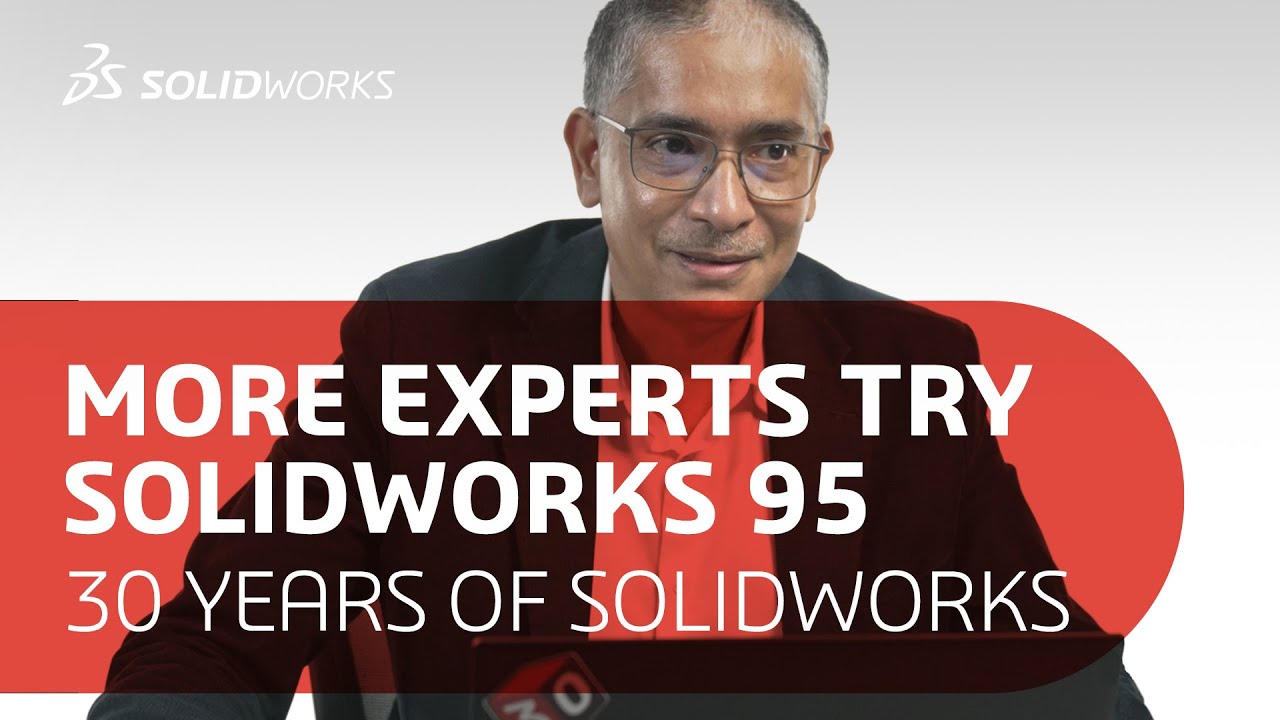 More Experts Try SOLIDWORKS 95 - 30 Years of SOLIDWORKS - YouTube