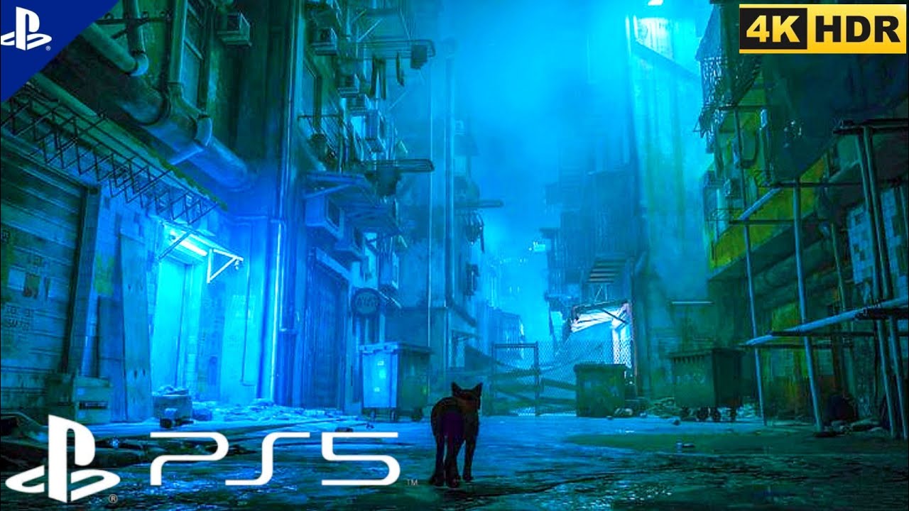 (PS5) This CAT game is amazing - STRAY ULTRA REALISTIC GRAPHICS | 4K ...