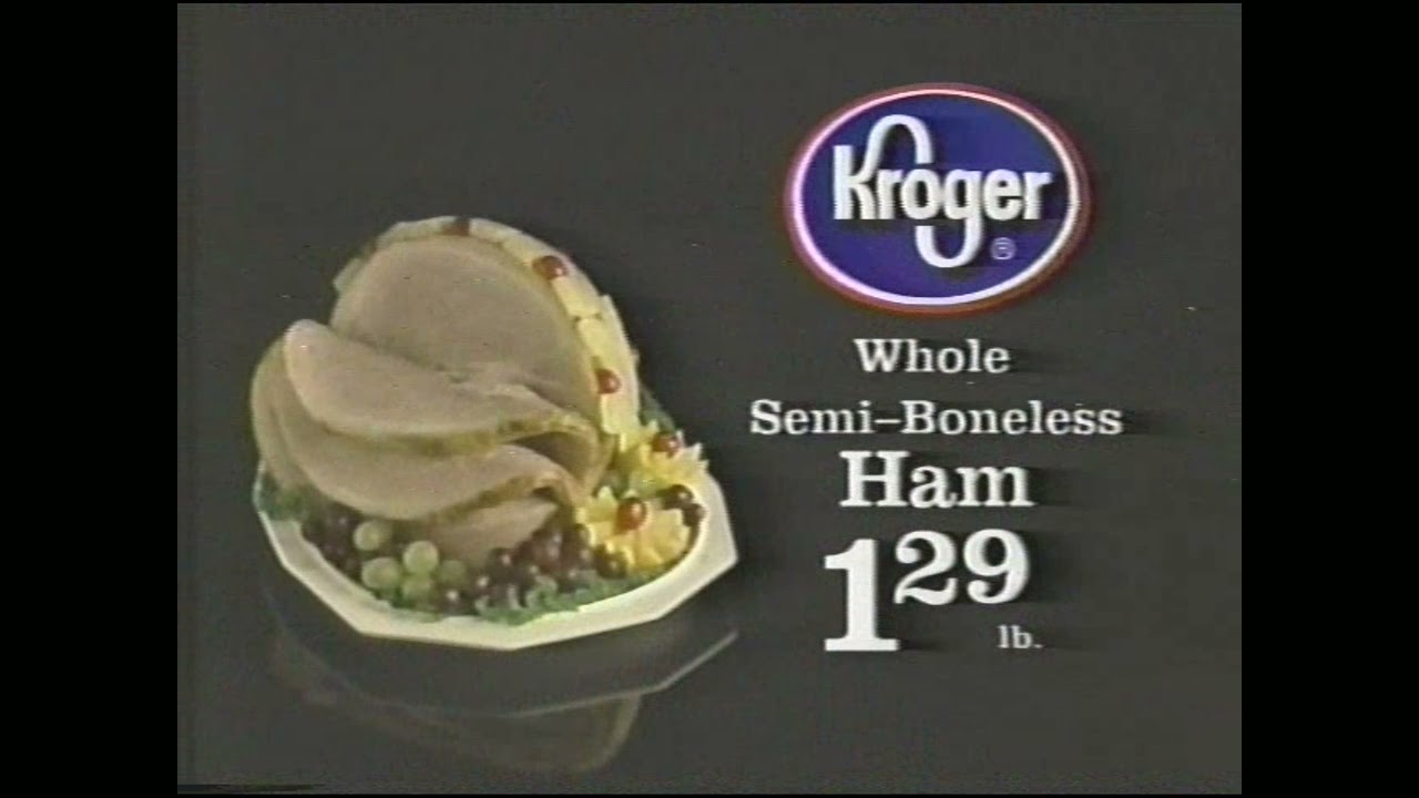 1994 Kroger Grocery Store Christmas Commercial - YouTube
