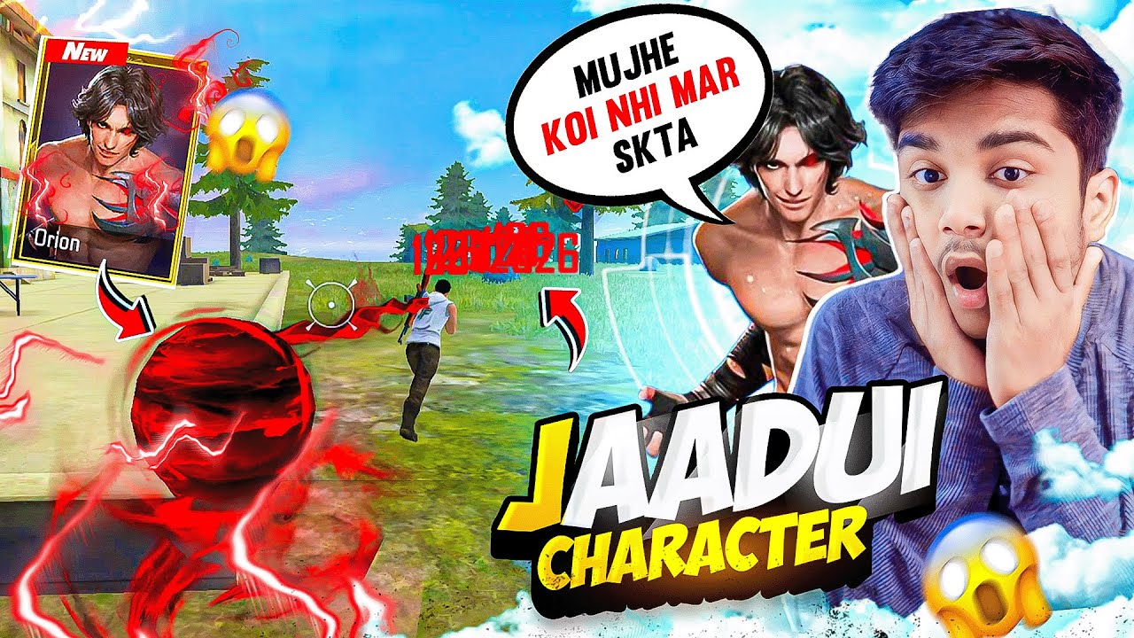 New Character Orion🔥is Really Overpower *must watch* - Garena Free Fire ...