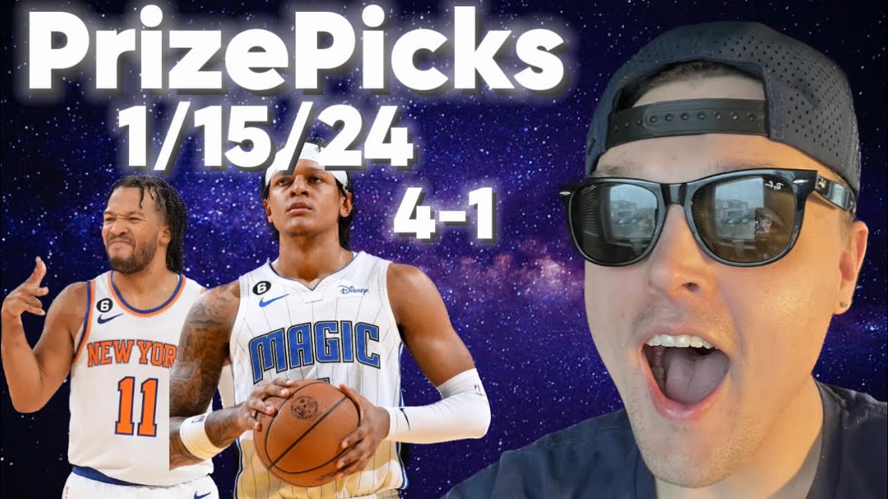 NBA PRIZEPICKS TODAY BEST PROP PICKSMONDAY | 1/15/2024 | BEST PROPS I ...