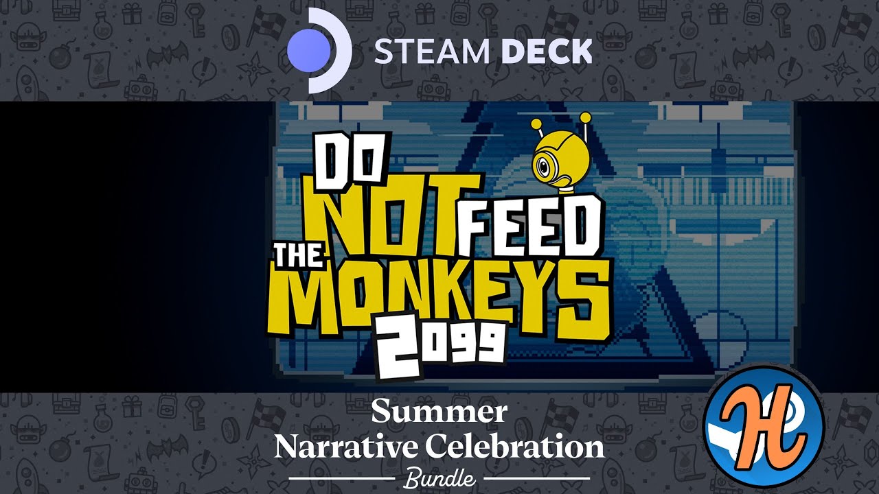 Do Not Feed the Monkeys 2099 (Steam Deck & Humble Bundle) - YouTube