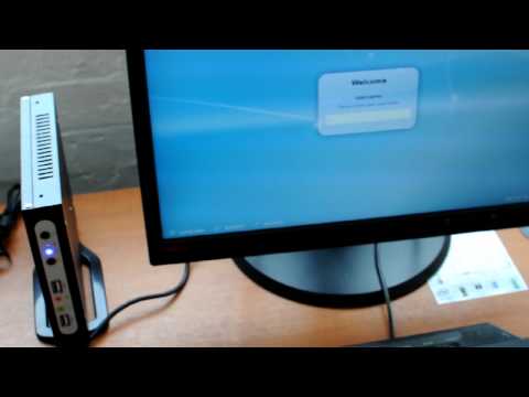 Aleutia T1 (14 Watt Fanless PC) with Lenovo L1940P LCD (16 Watts)