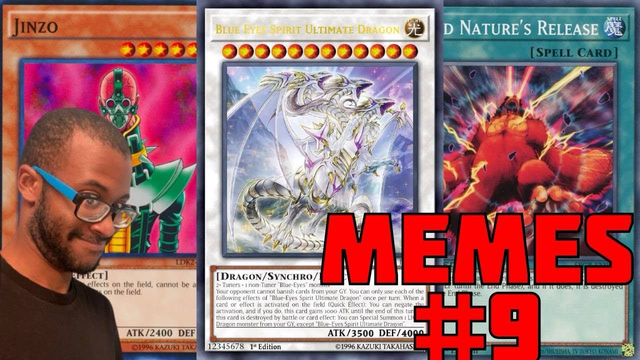 My favorite Yugioh cards Explained as Memes V9 - YouTube