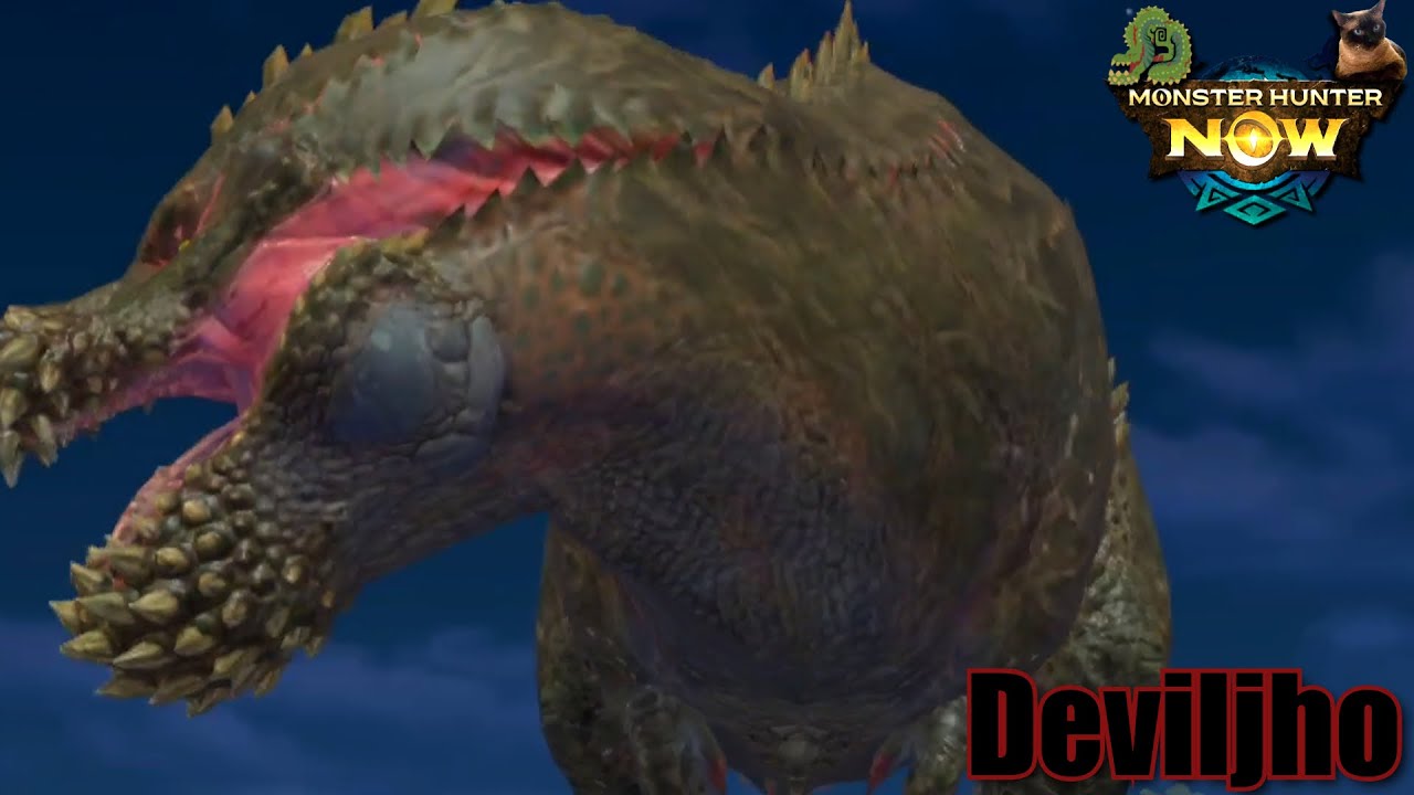 DEVILJHO INVASION! FIRST LOOK- Weapons Armor Gameplay ~ MONSTER HUNTER ...