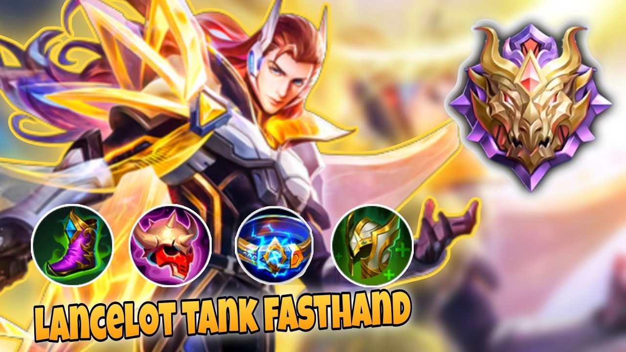 LANCELOT TANK BUILD TOP GLOBAL | FASTHAND & PERFECT DAMAGE🔥- Mobile ...