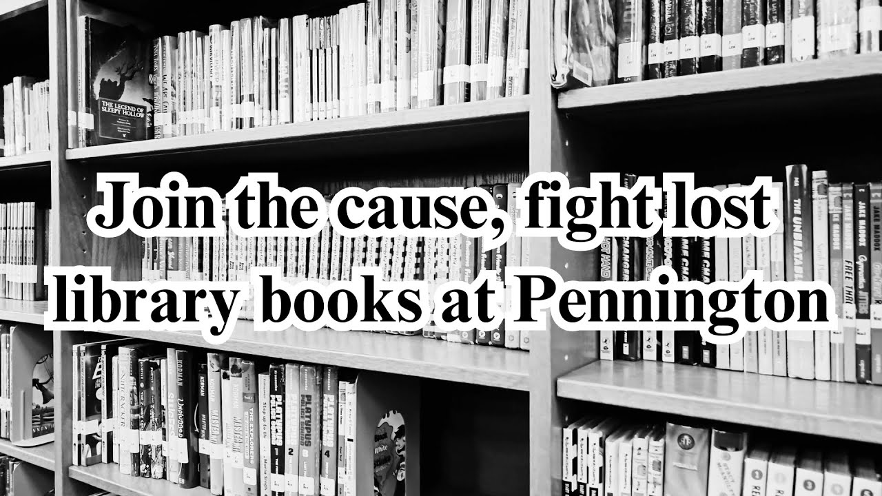 Join the cause, fight lost library books at Pennington - YouTube