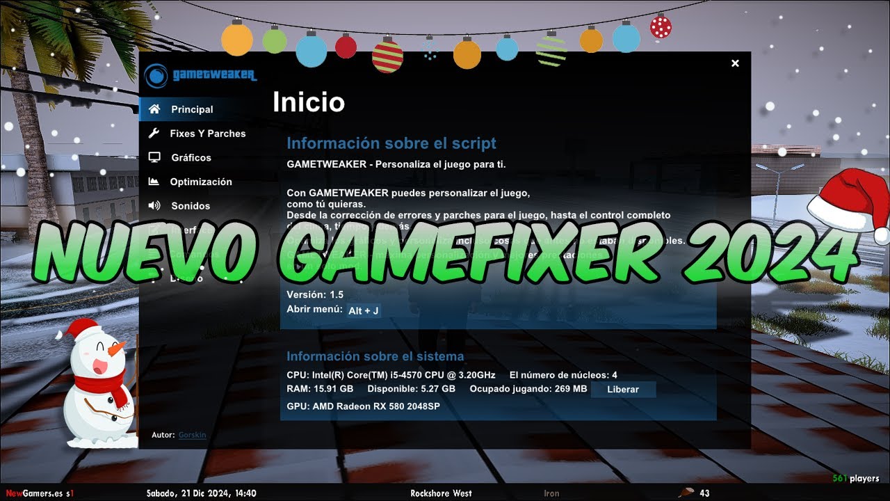 [LUA] Gamefixer 2024-2025 | Nuevas mejoras | + FPS | - SAMP 0.3.7 - YouTube