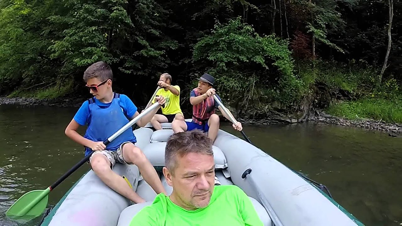 Pieniny 2015 - splav - YouTube