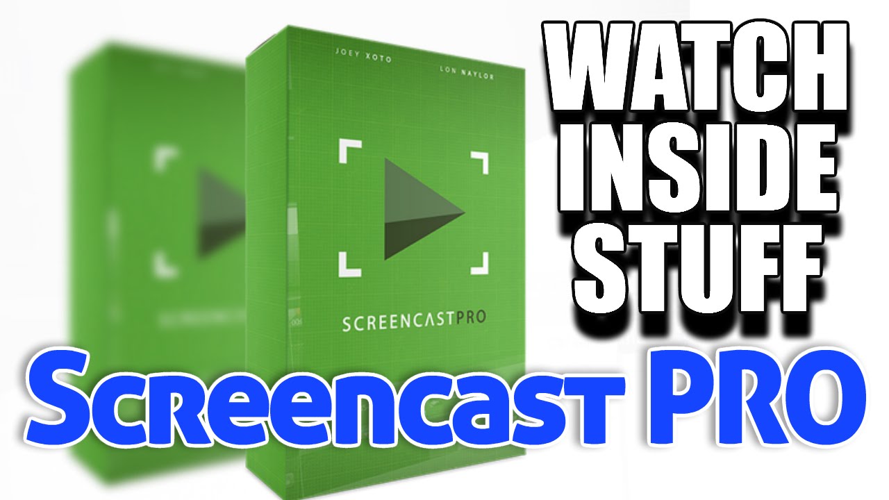Screencast Pro Review - Joey Xoto Best Camtasia Training Resources - YouTube