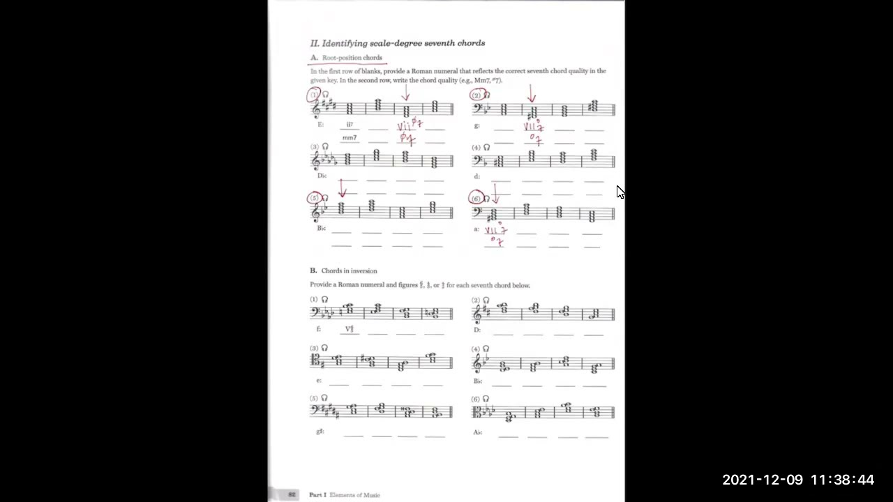 7th Chords and Inversions: Assignment 8.1 Tutorial from A Musician's ...