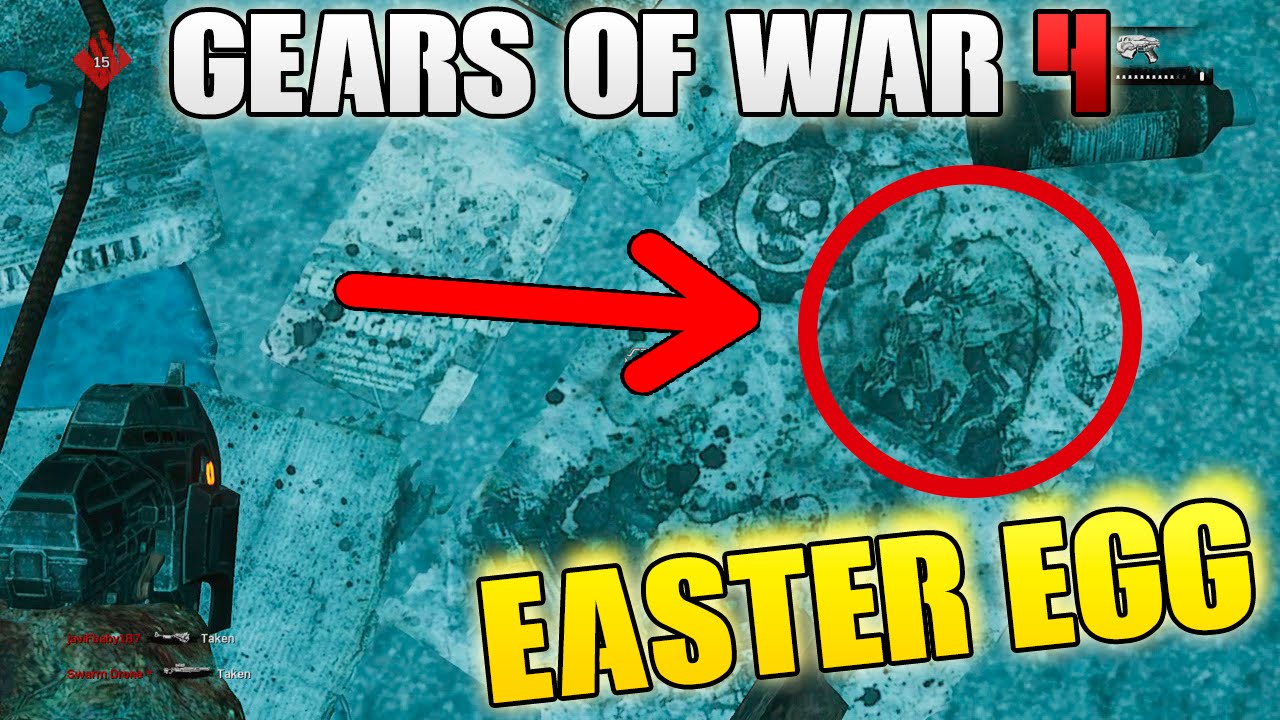 GEARS OF WAR 4 | EASTER EGG | SECRETO "GEARS OF WAR 3" - YouTube