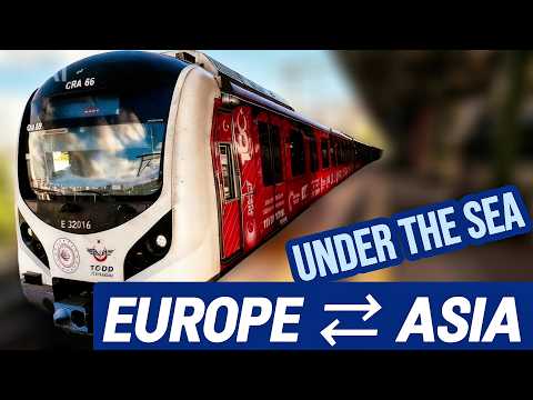 Inside MARMARAY: The Train Connecting Europe and Asia Under the Sea