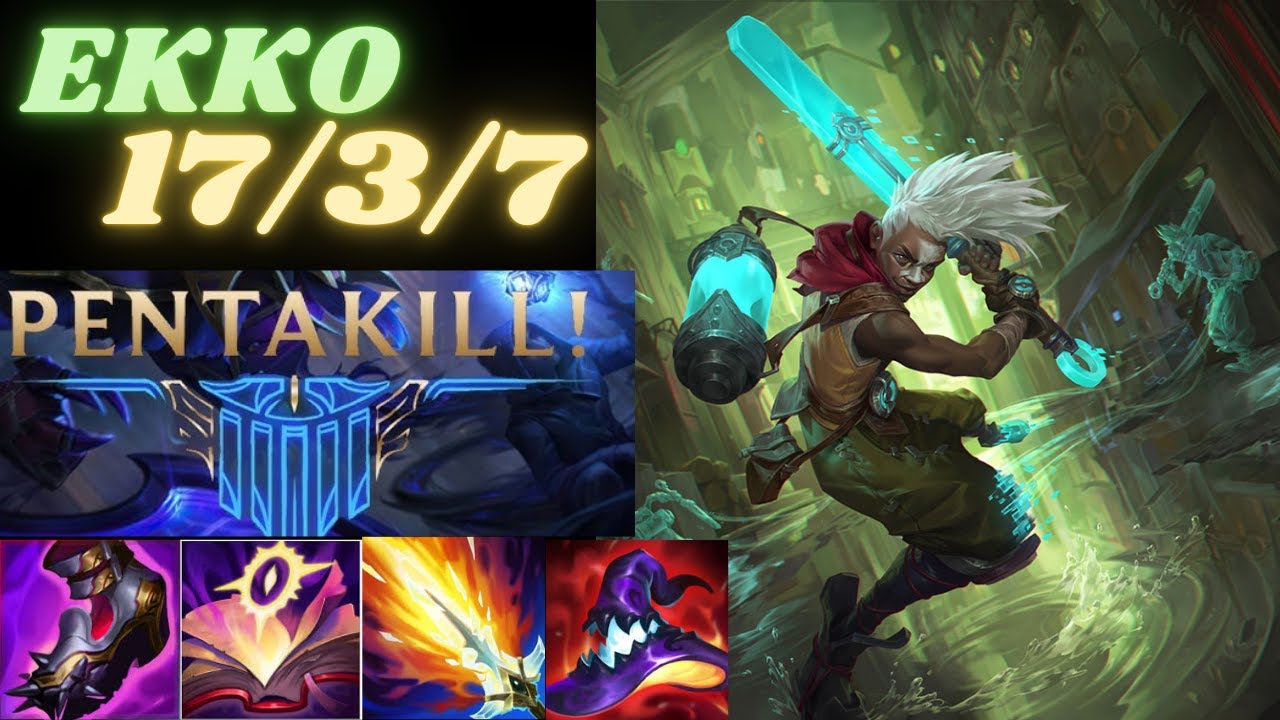 Ekko Mid Carry#Master Ekko Mid #One-Shotting the Enemy with Ekko Mid Full Gameplay# ...