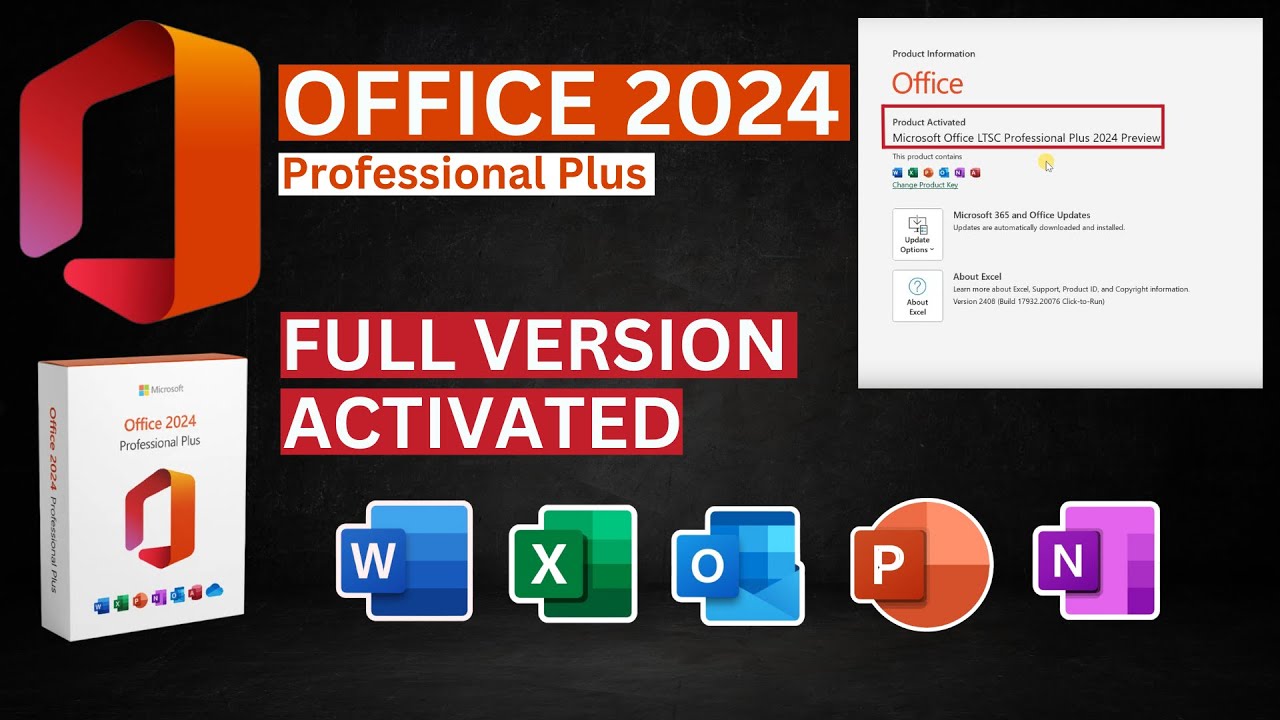 Download & Install Microsoft Office 2024 | Official Release Genuine ...