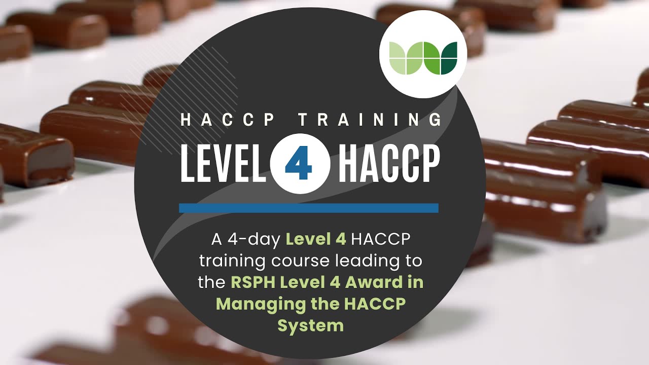 RSPH Level 4 HACCP Training Course from Verner Wheelock - YouTube