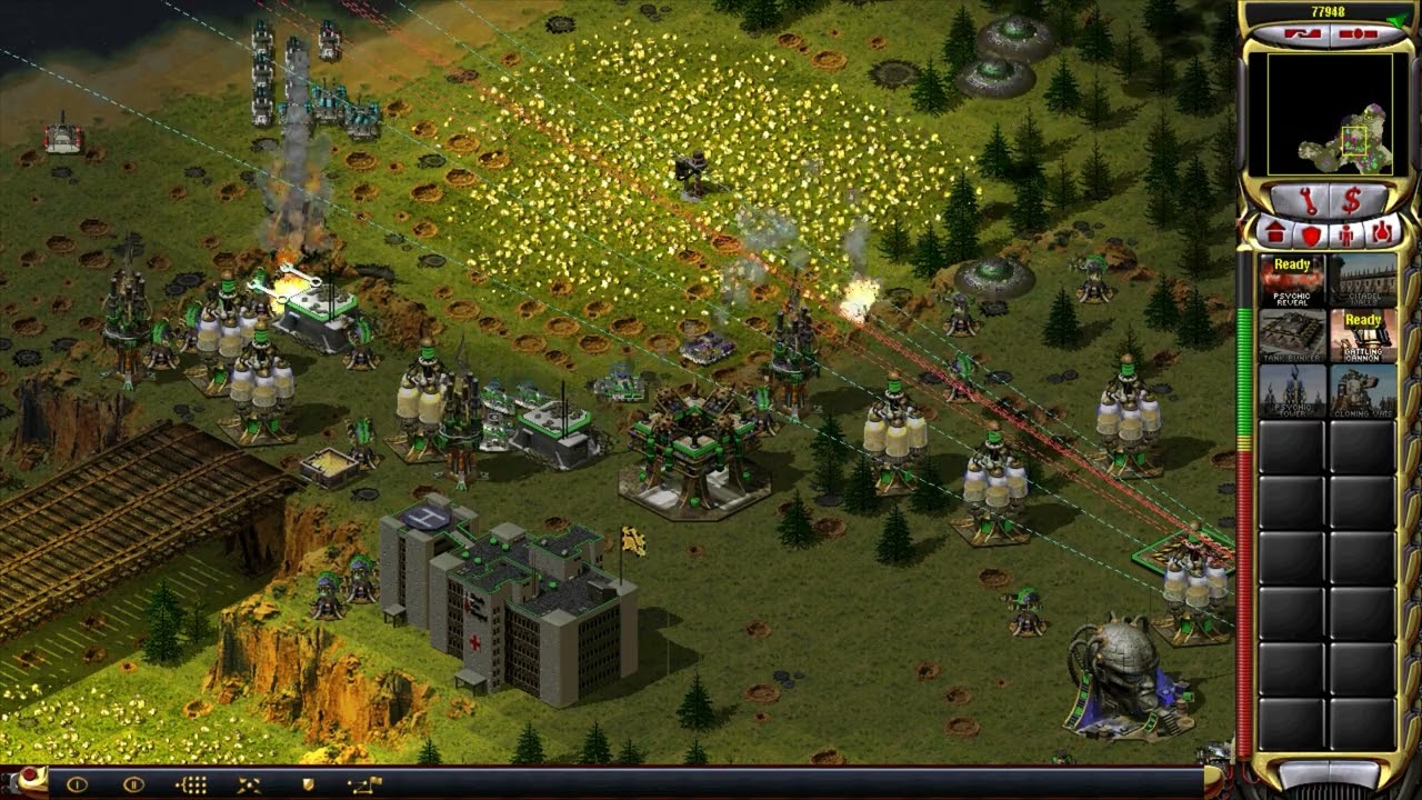 Red Alert 2 1 vs 7 Bots in 2022 Ep1251 05/09/2022 - YouTube