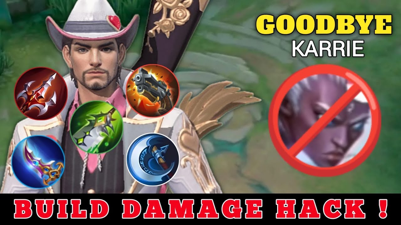 CLINT DAMAGE HACK BUILD ! ONE SHOT ONE KILL ! - Mobile Legends - YouTube