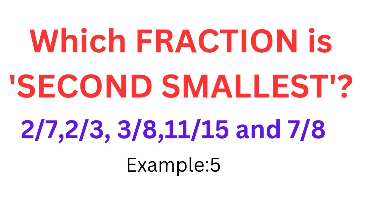 Fractions and relationship between numbers | Example:5 | # ...