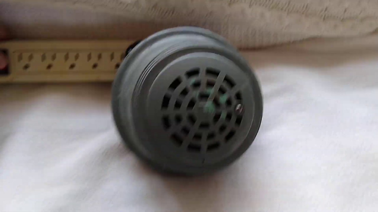 Edwards fire alarm horn - Model 374 "Adaptahorn" - YouTube