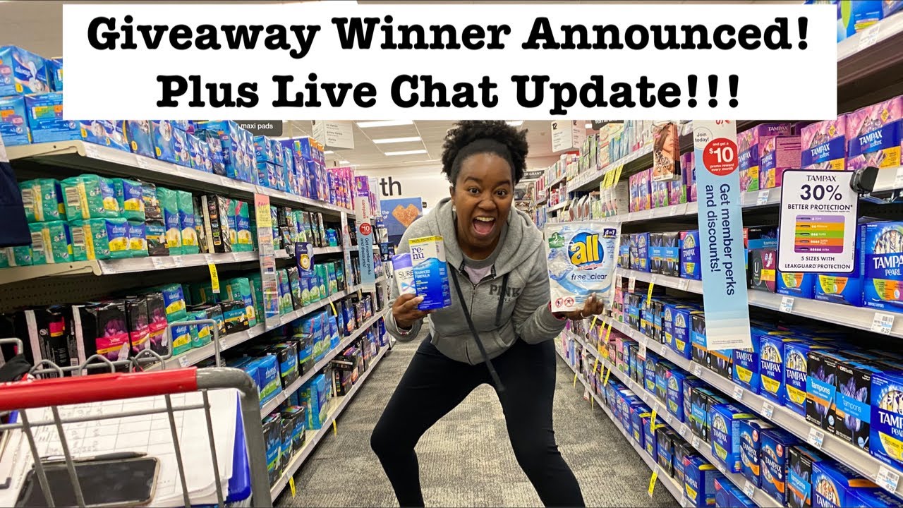 Coupon Live Chat Plus Giveaway Winner Announced! - YouTube