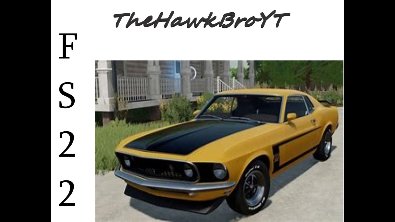 This NEW MUSTANG mod is INSANE! (Farming simulator 22) - YouTube